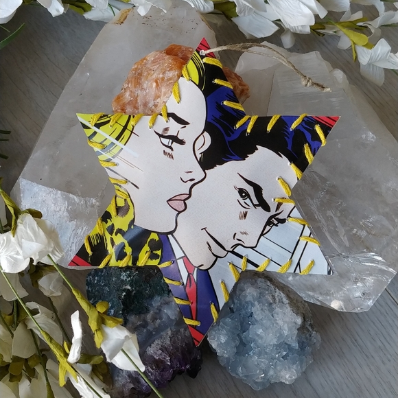 Holiday | Handcrafted Plush Paper Star Ornament | Poshmark